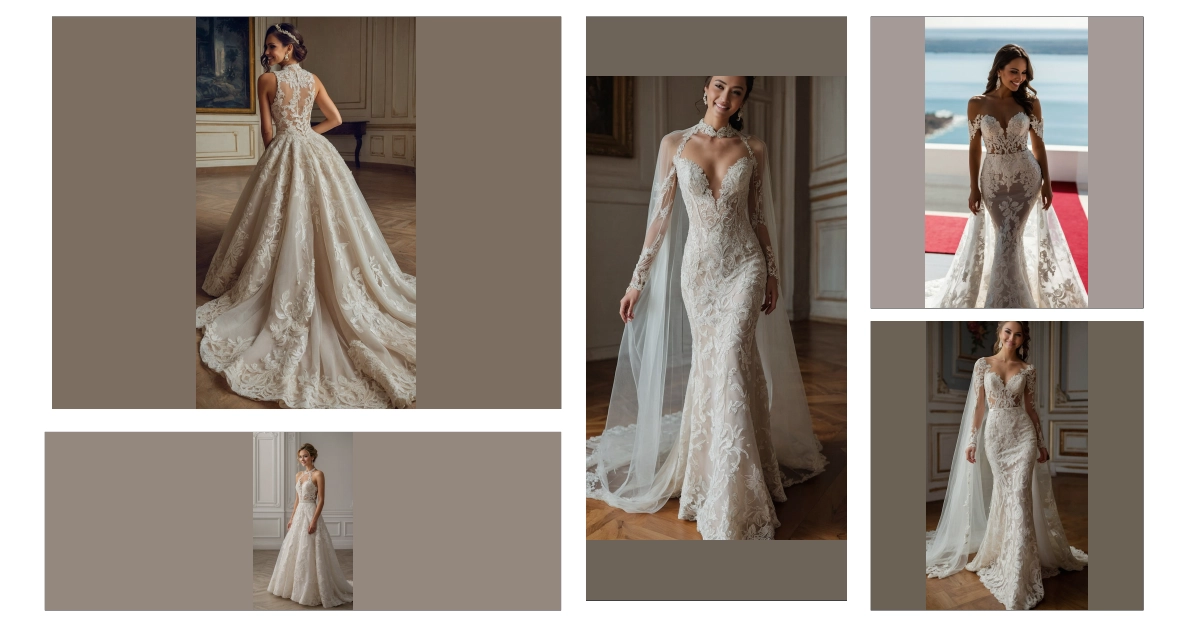 Bridal Dress Aesthetic Ideas: A Colorful Showcase of Styles!** ** - Fads