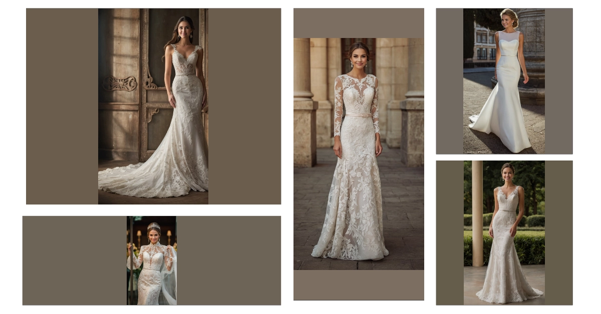 17 Unique Sheath Silhouette Wedding Dresses for the Classy Bride - Fads